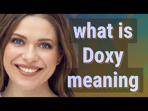 Doxy | meaning of Doxy