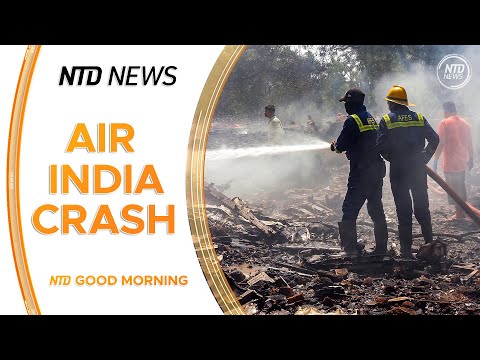 Air India Plane Crashes With 242 Passengers On Board; More Immigration Protests Pop Up Across U.S.