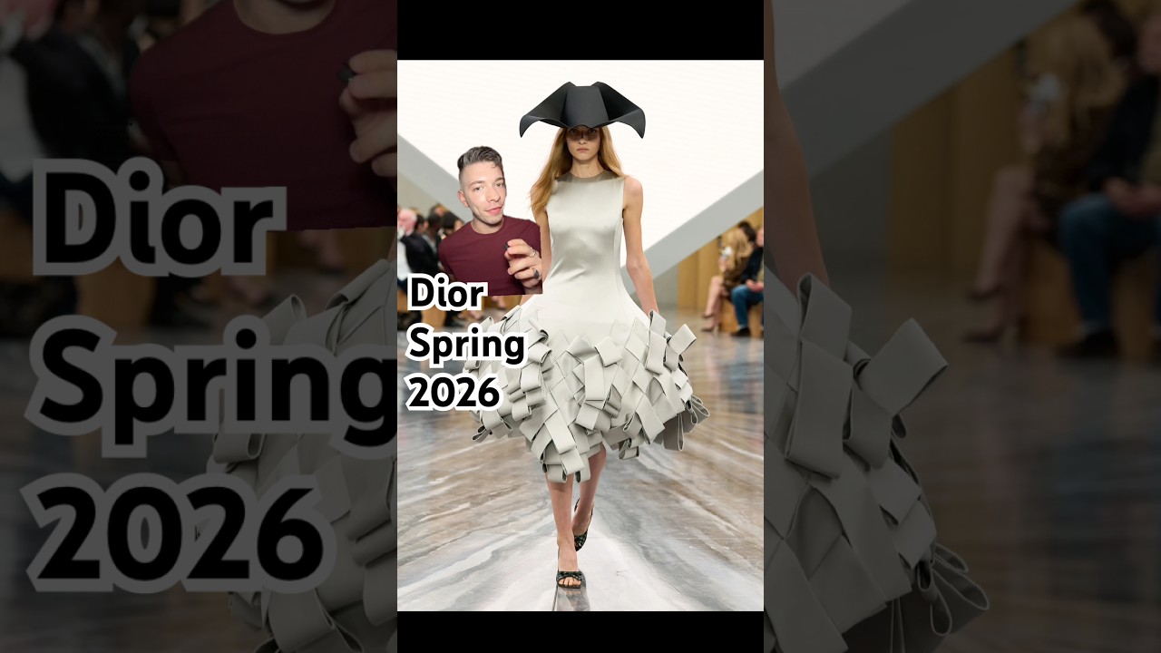This Dior collection…😬Spring 2026 x Jonathan Anderson #review #fashion #fashionweek