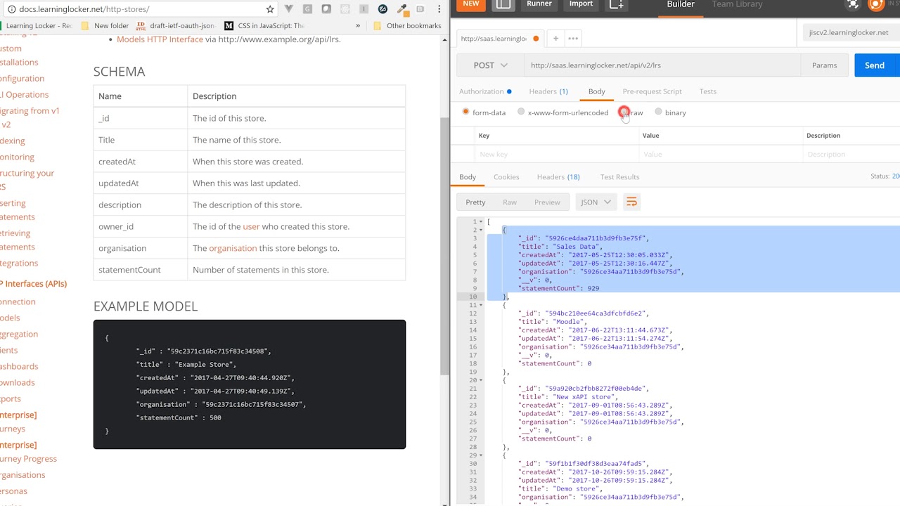 How to Use Learning Locker's API's: REST API | #LearnxAPI