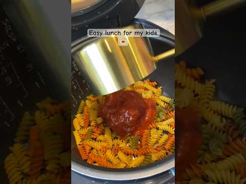 Marinara pasta for lunch #pastarecipe #ricecooker #easylunchforkids #motherchef