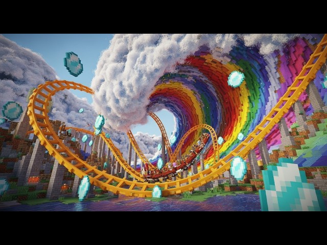 The Apocalypse - A minecraft Roller Coaster Minecraft Map