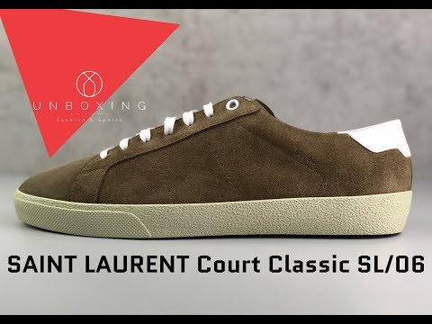 SAINT LAURENT Court Classic SL/06 ‘light tobacco’ | UNBOXING & ON FEET | luxury shoes | 2019