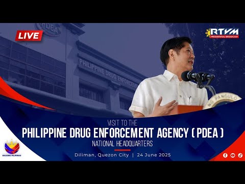 Visit to the Philippine Drug Enforcement Agency (PDEA) National Headquarters 06/24/2025