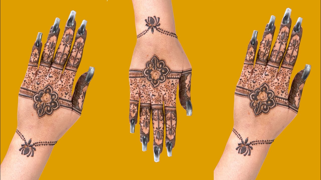 Eid Special Mehndi Design 2026 | Aesthetic Mehndi Design | Back Hand Mehndi Design