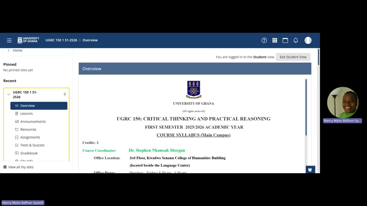 How to Navigate Sakai (2026) - Myles UGRC150