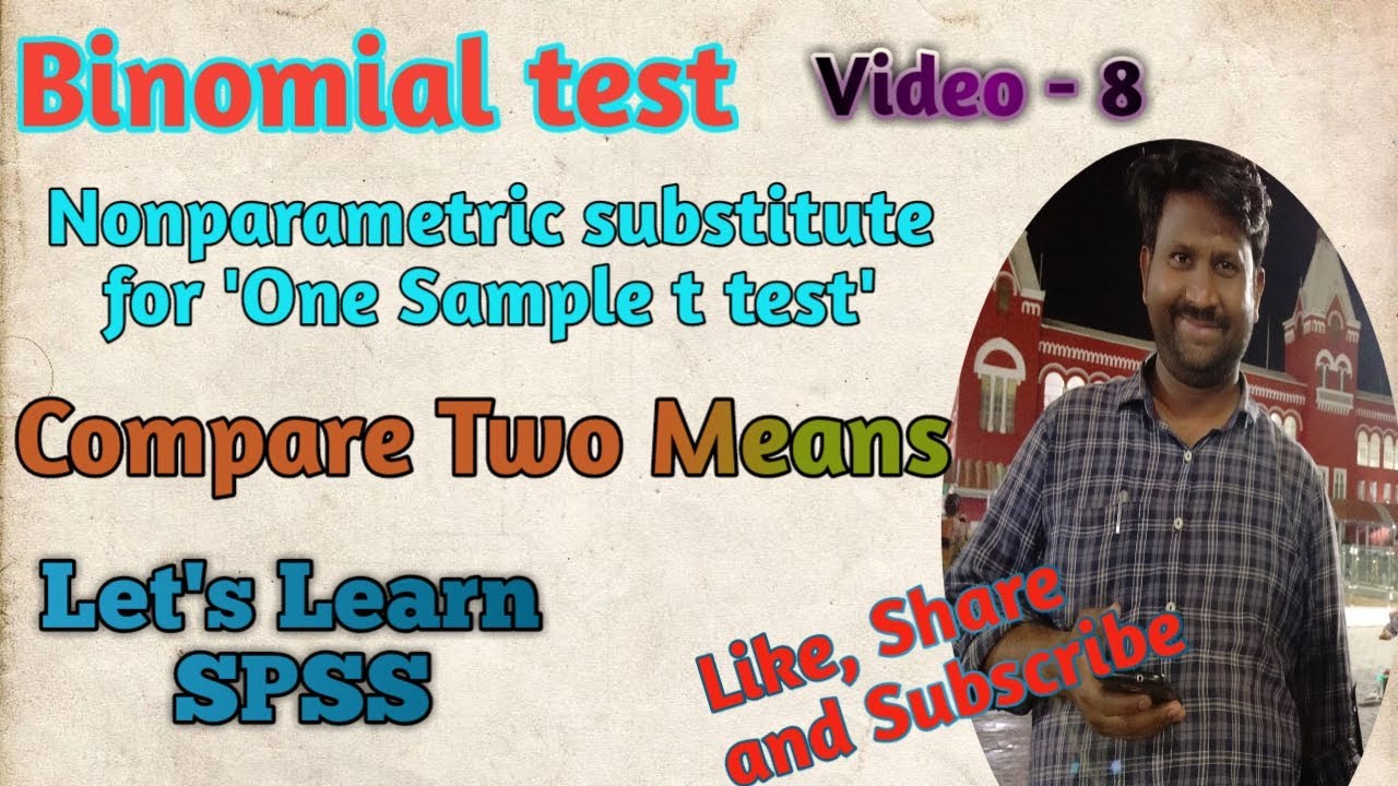 Binomial Test by using SPSS | Nonparametric Test | Testing  Null Hypothesis |