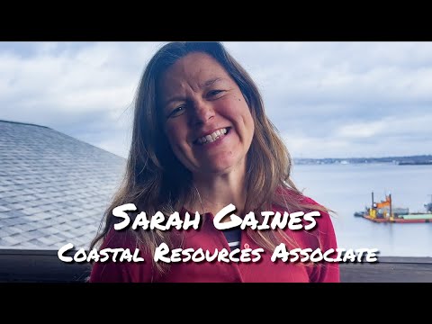 Get to Know GSO: Sarah Gaines, Coastal Resources Associate
