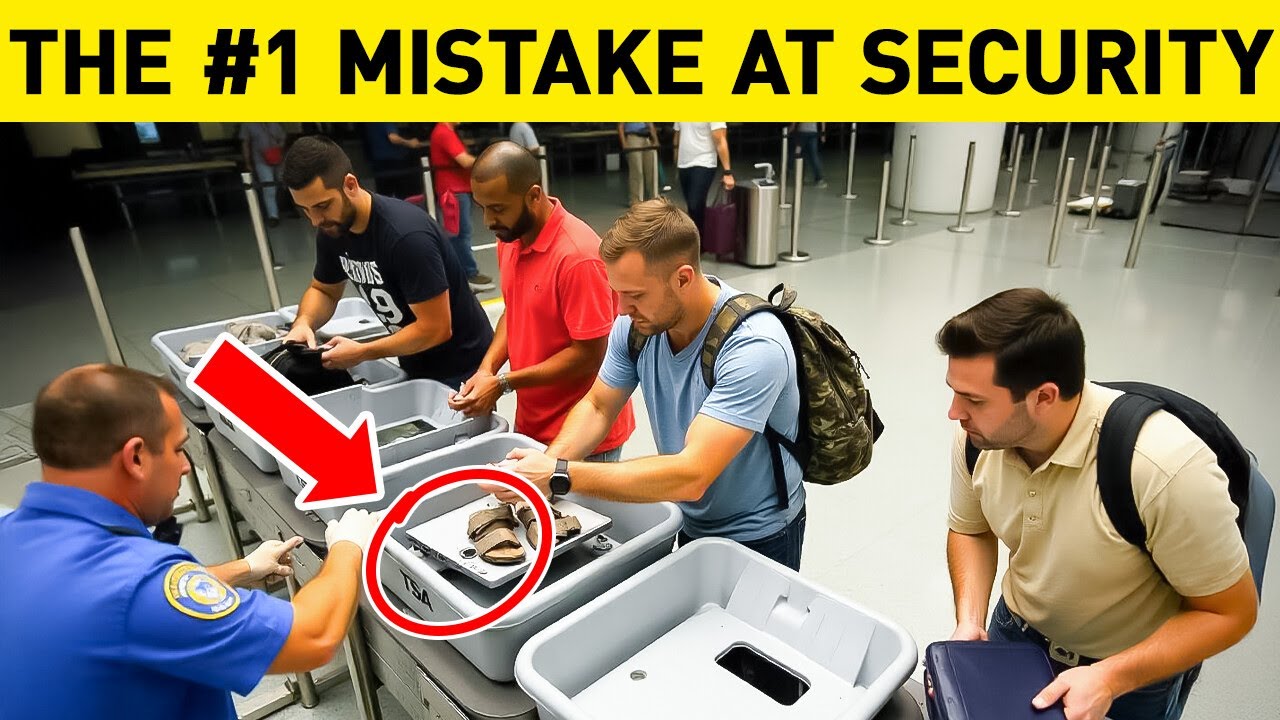Airport Security Mistakes That Are Slowing You Down SIGNIFICANTLY