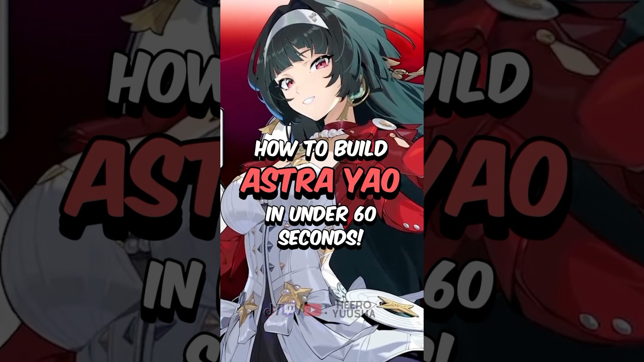 BEST ASTRA YAO BUILD - How to Build Astra Yao in 60 Seconds #zzz #zenlesszonezero #hoyoverse