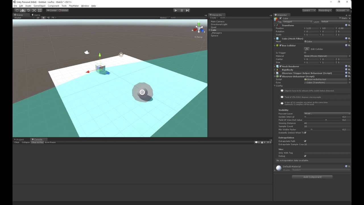 Unity - Los Pro - Audio sources and listeners