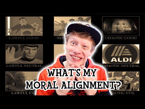 AM I A GOOD PERSON?! WHAT'S MY MORAL ALIGNMENT?!