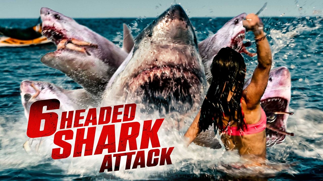Survival Instincts | 6-Headed Shark Attack | Full Action Thriller Movie | Free Movie