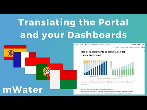 Translating the Portal, Surveys, and Dashboards