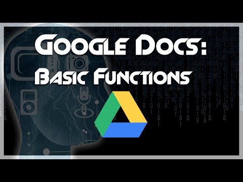 TUTORIAL: How to Use Google Docs - Free Word / Sheets Online