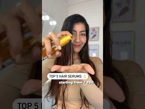 Top 5 *HAIR SERUMS* starting from βΉ 250 πππ»β¨ #shorts #hairserum