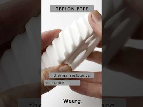 Teflon PTFE: A World of Innovation and Flexibility #reels #cncmachining #cnconline