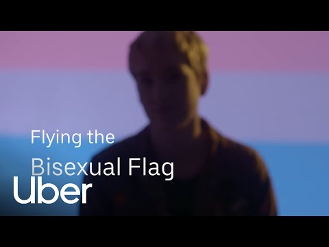 Izzy - Flying the Bisexual Flag | Uber Pride | Uber