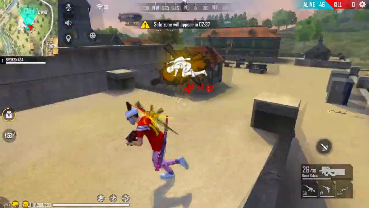 BROKEN HEART 💔||BROKEN GAMING|| FREE FIRE HIGHLIGHTS.