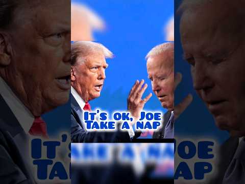 Biden's "JETLAG" Getting To Him! #election2024 #donaldtrump #debate #biden #cnn #memes #politician