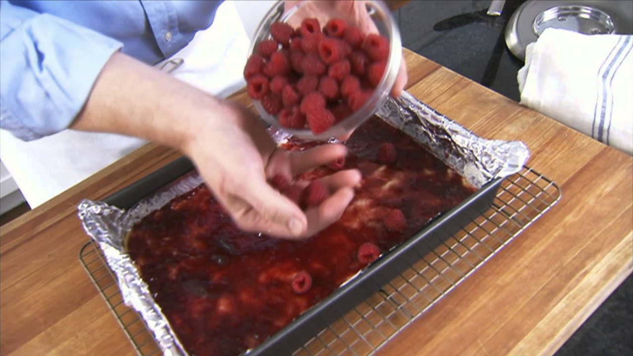 Fresh Raspberry Bars with Chef Scott Peacock