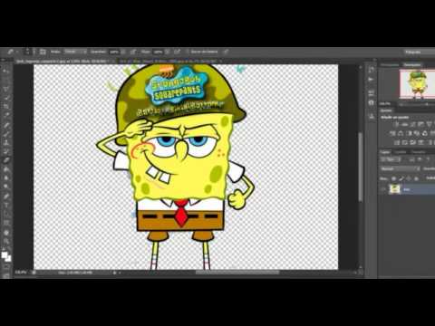 Como hacer imagenes PNG en Adobe Photoshop CS6 (HD)