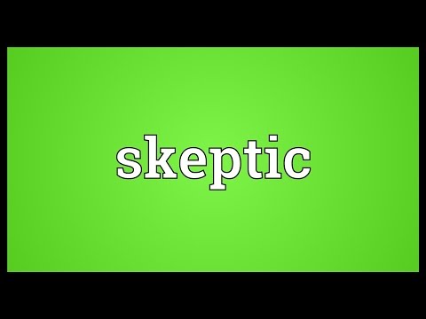 Skeptic Meaning