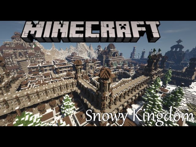 Snowy Kingdom Minecraft Map