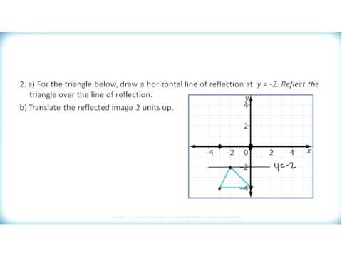 Math 3202 6 3 2 Reflections and Translations Que