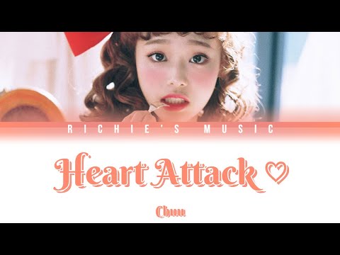 Chuu/츄 - LOONA/LOOΠΔ (이달의 소녀) - Heart Attack [Color Coded Lyrics Han|Rom|Eng]
