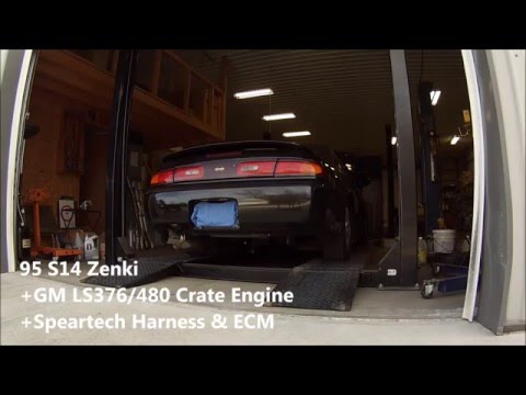 HKS Hi Power Exhaust + LS3 240SX | Speartech 240 LSX