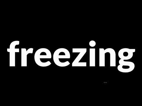 Freezing Meaning In Urdu | Freezing Meaning | Freezing Ka Matlab Kya Hota Hai | Freezing Urdu Me