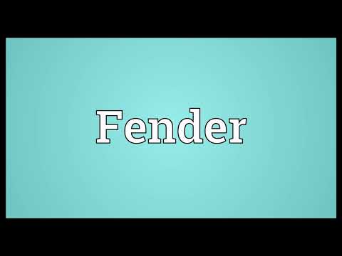 Fender Meaning