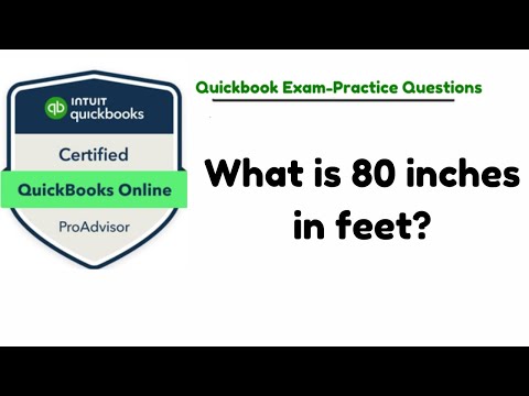 What is 80 inches in feet?