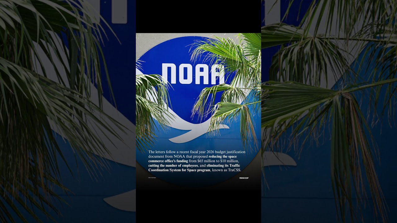 Space, satellite, defense companies urge lawmakers to fund NOAA space commerce office