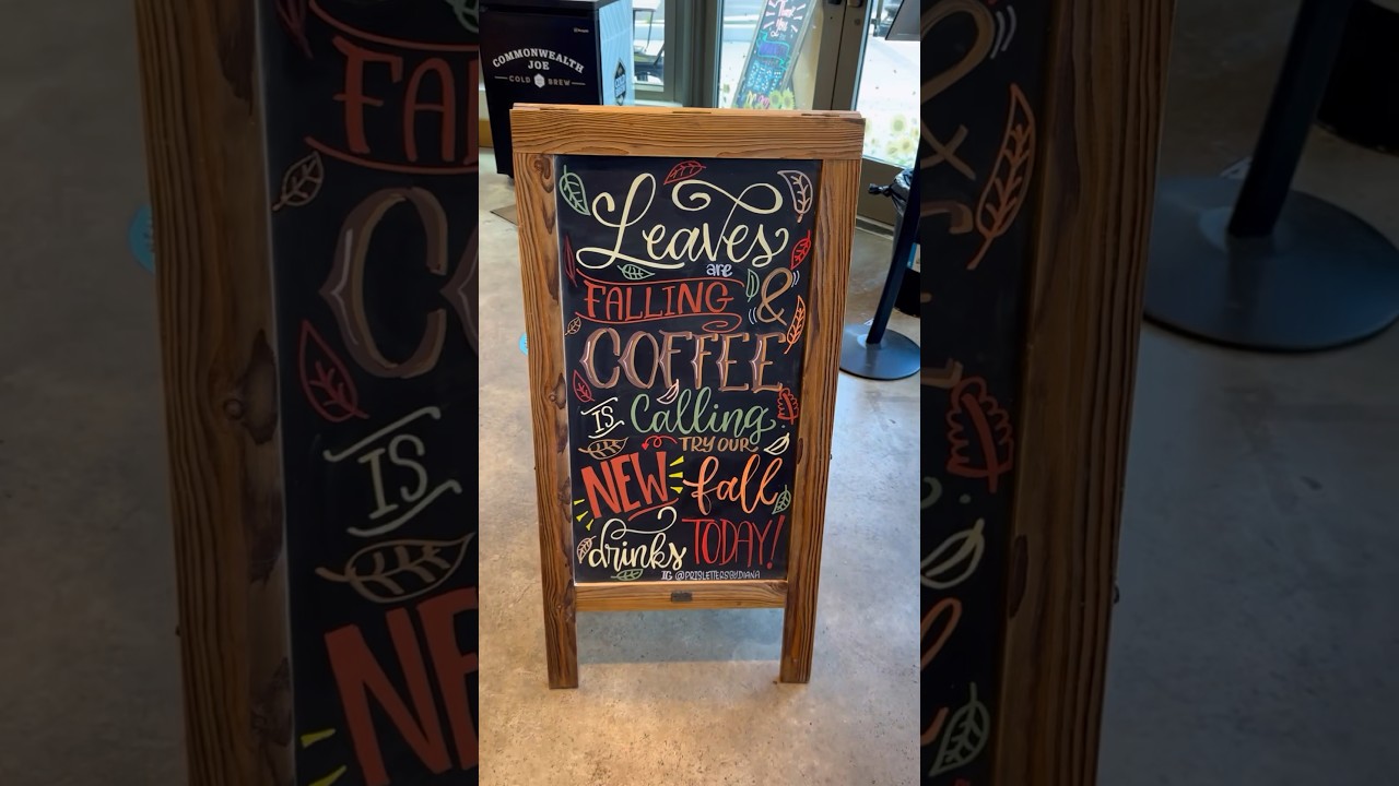 Chalkboard art. #calligraphy #lettering #chalklettering #chalkboard #art