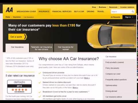 AA Car Insurance | 0843 850 2002 | Contact Phone Number