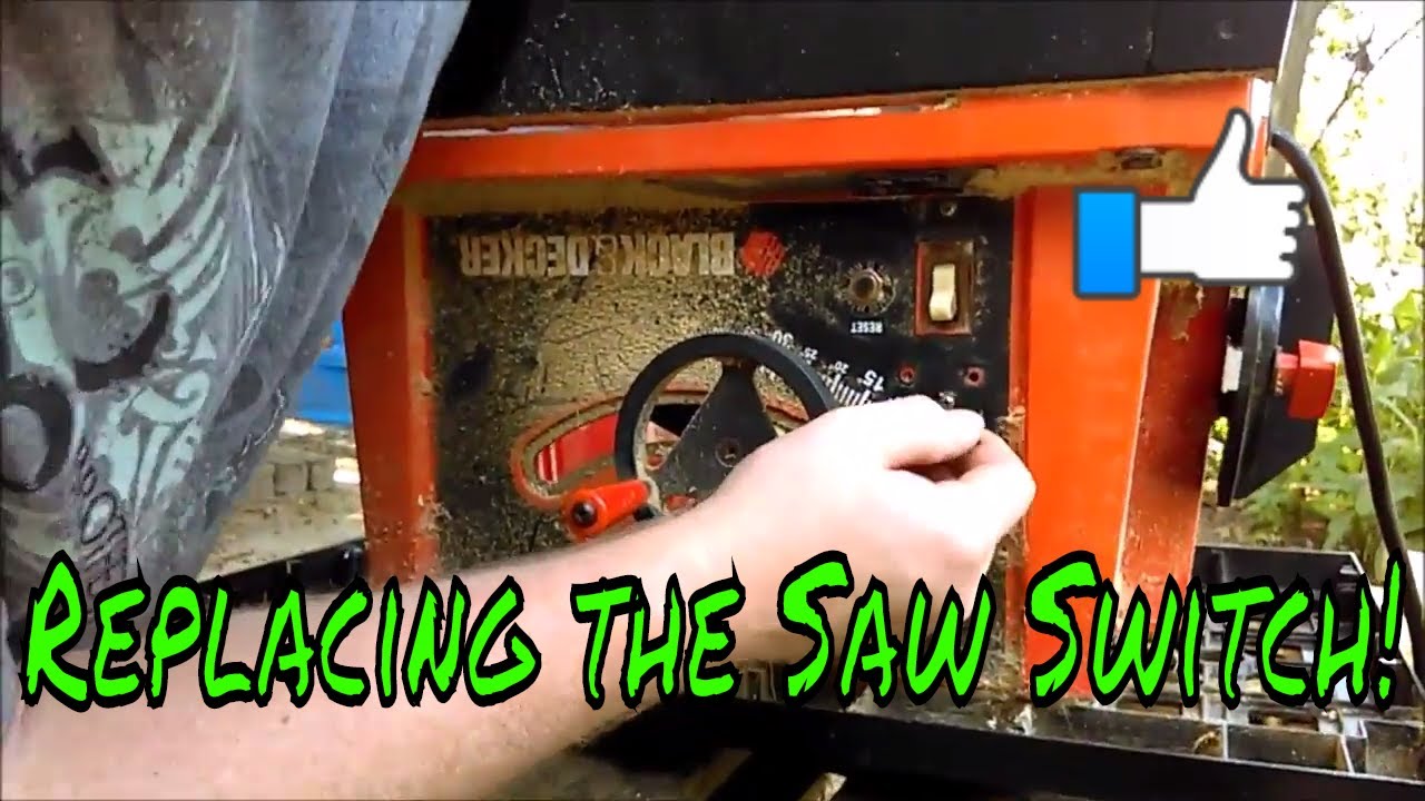 Replacing Our Table Saw Switch