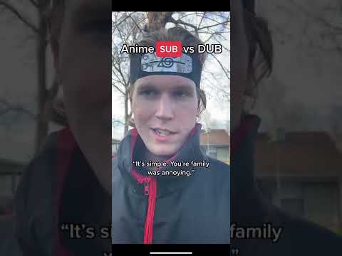 ANIME Sub vs Dub