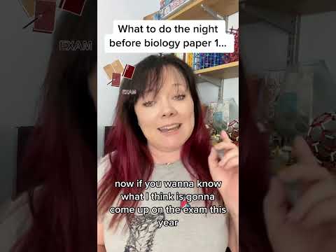Last minute advice the night before gcse biology paper 1 #gcses2023 #gcserevision #gcsebiology