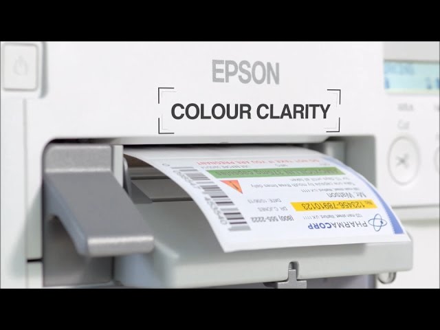 EPSON COLOUR LABEL PRINTER C-3510 C-4050 C-6550A - Epson ColorWorks ...