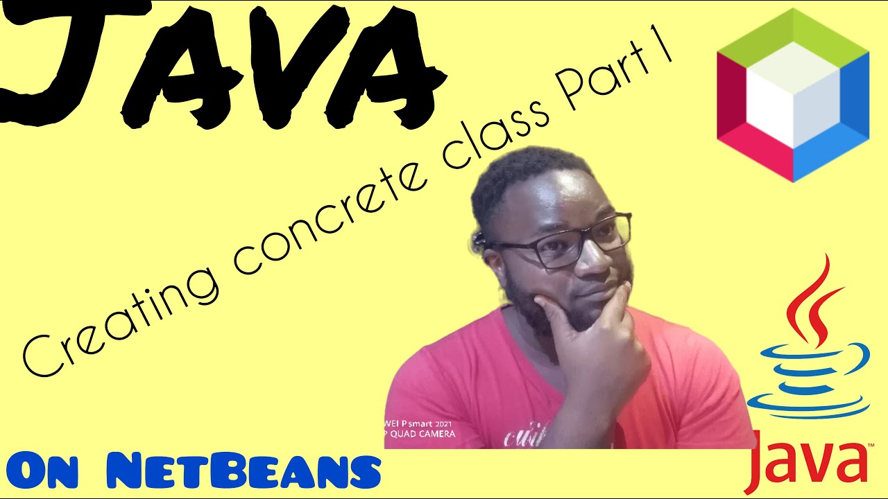 Creating concrete class in Java programming part 1.