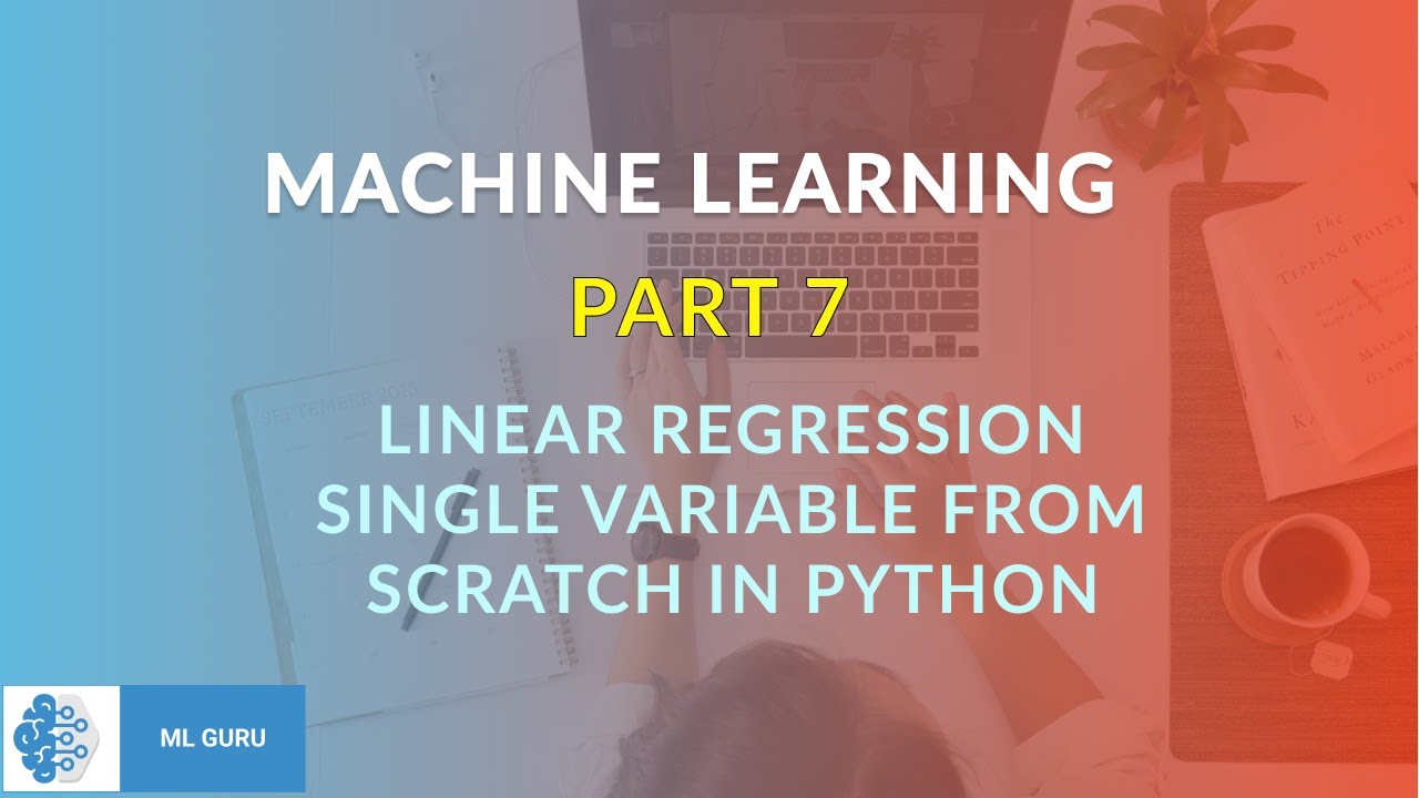 Implementing Linear Regression Single variable in Python from scratch #MachineLearning #Python