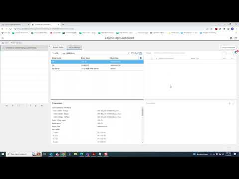How to download a new profile from the Epson Edge Dashboard