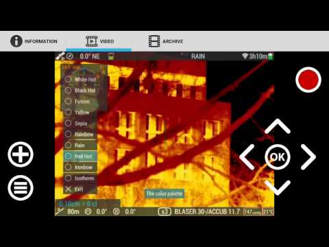 Thermal Imaging IR&D Corsair: Android app