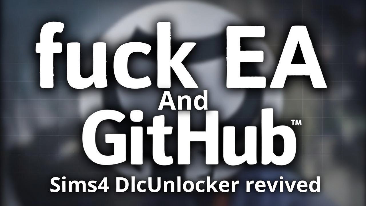 Sims 4 Dlc Downloader Backup again (EA FUCK U AND GITHUB)