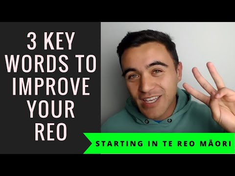 Language Lesson | Mastering Pronunciation with Three Tricky Words | Starting In Te Reo Māori
