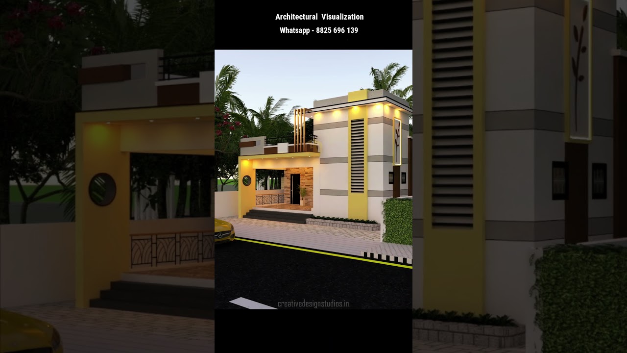 Stunning 3BHK Kerala Style House Elevation |  Exquisite Design | Creative Design Studios