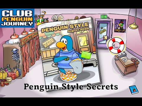 Club Penguin Journey | August 2024 Penguin Style Catalog Secrets (+ New Pin!)