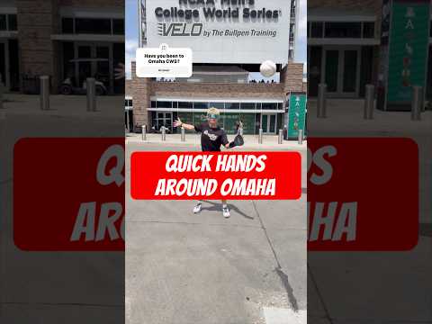 Quick Hands at College World Series #baseball